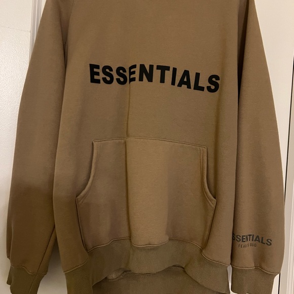Essentials | Other | Faux Essentials Unisex Brown Hoodie | Poshmark